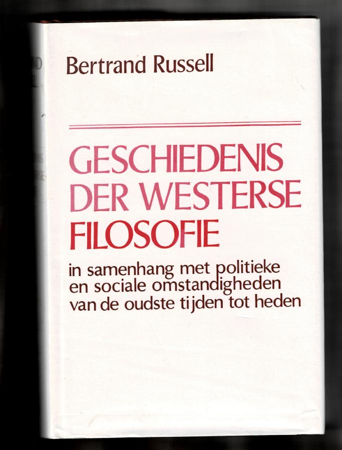Geschiedenis der westerse filosofie : in verband met politieke en ...